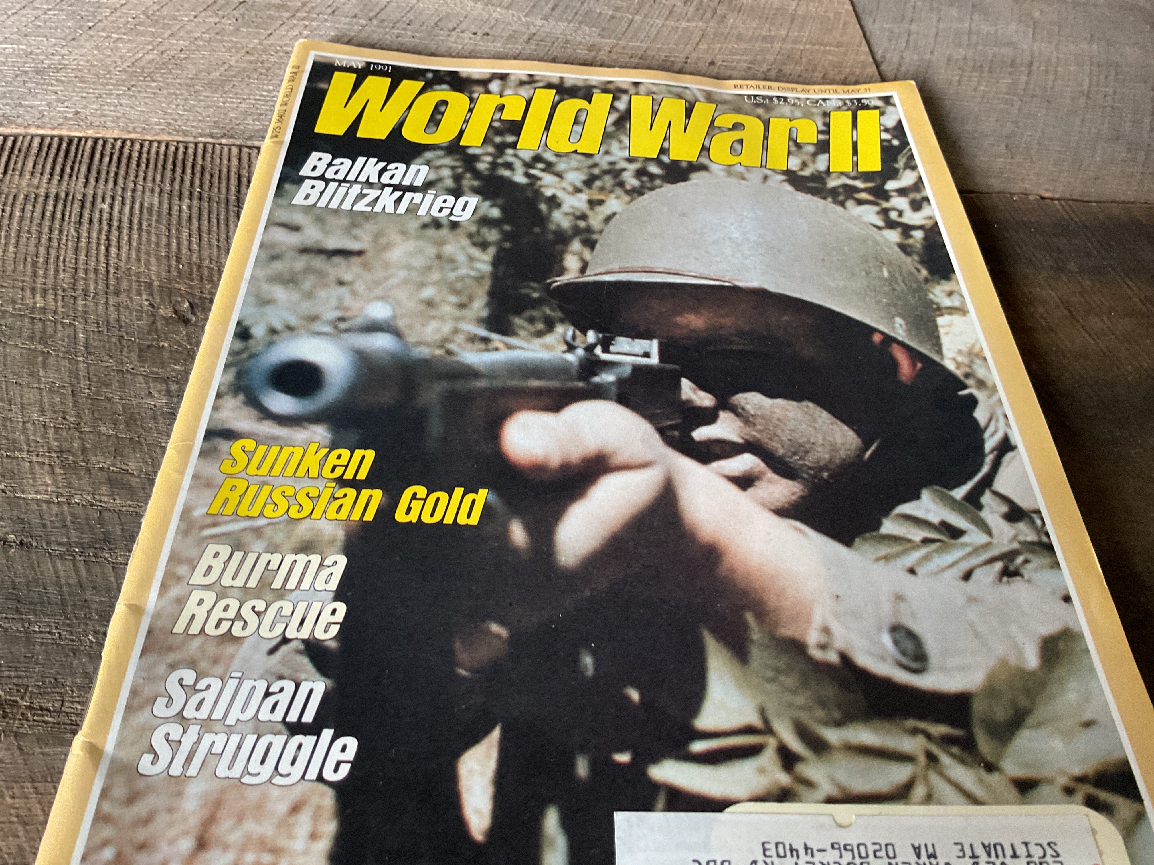 World War II Magazine May 1991 – Whiskey Rebellion Antiques