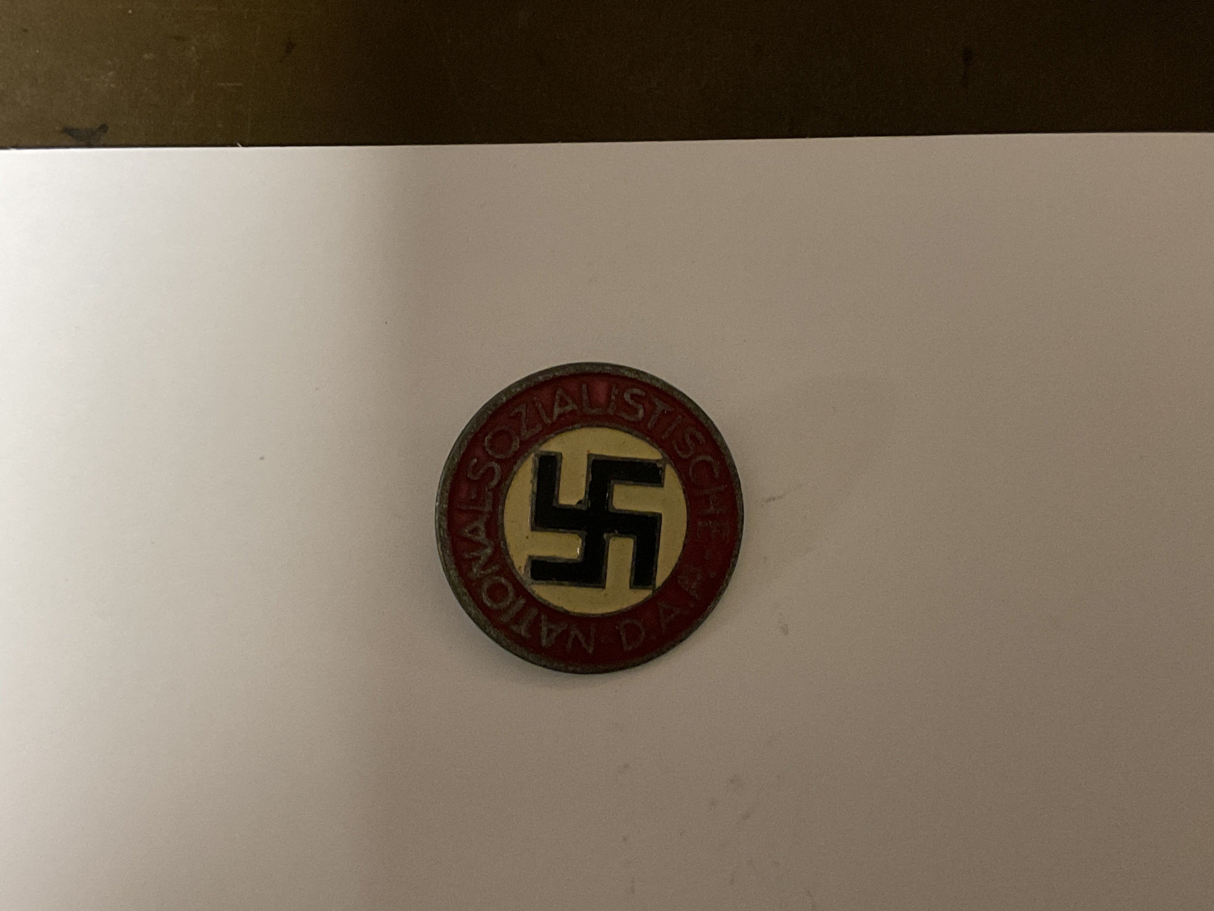 M1/186 Biedenmann Late Production NSDAP Party Pin – Whiskey Rebellion ...