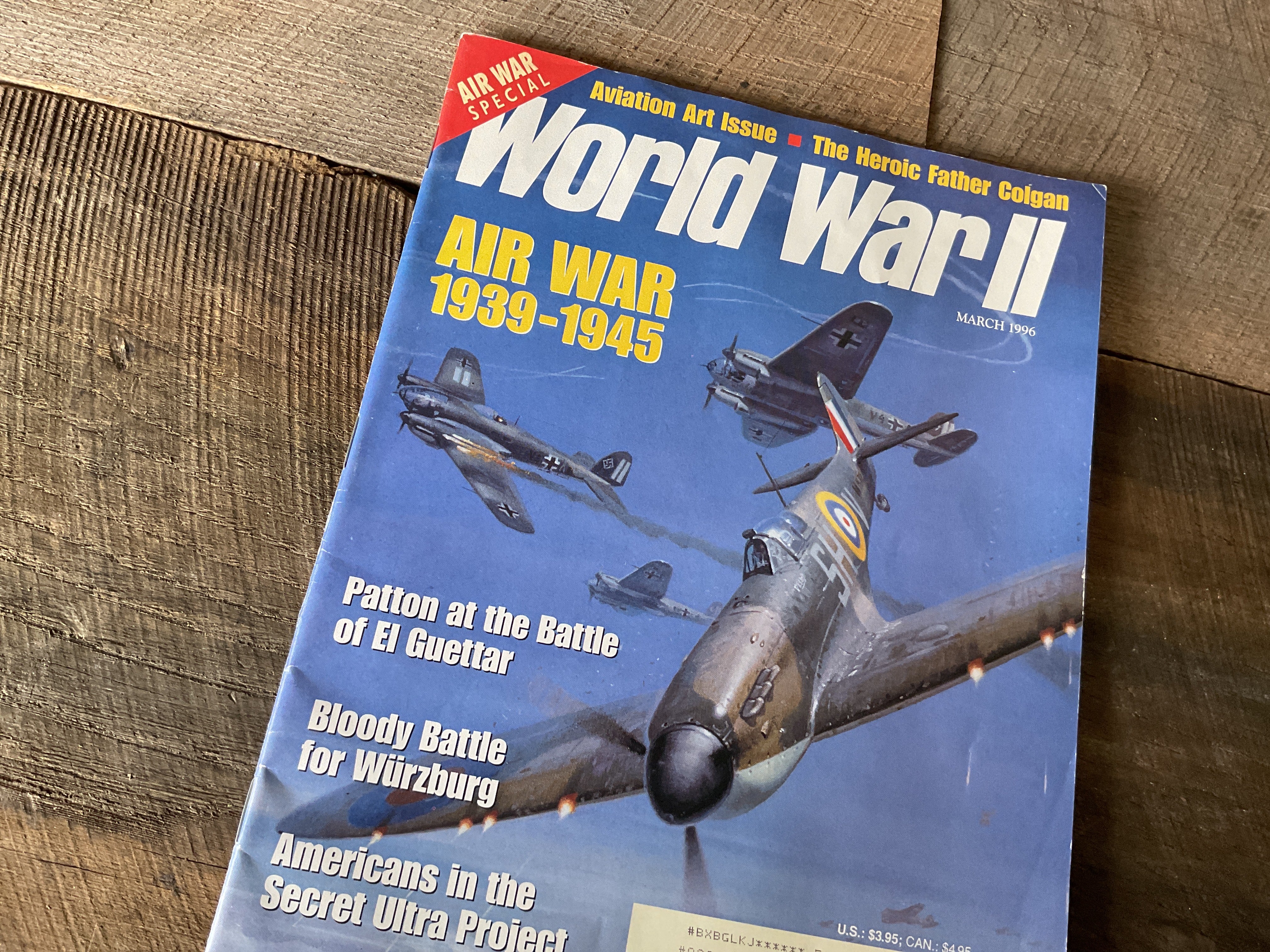 World War II Magazine March 1996 – Whiskey Rebellion Antiques