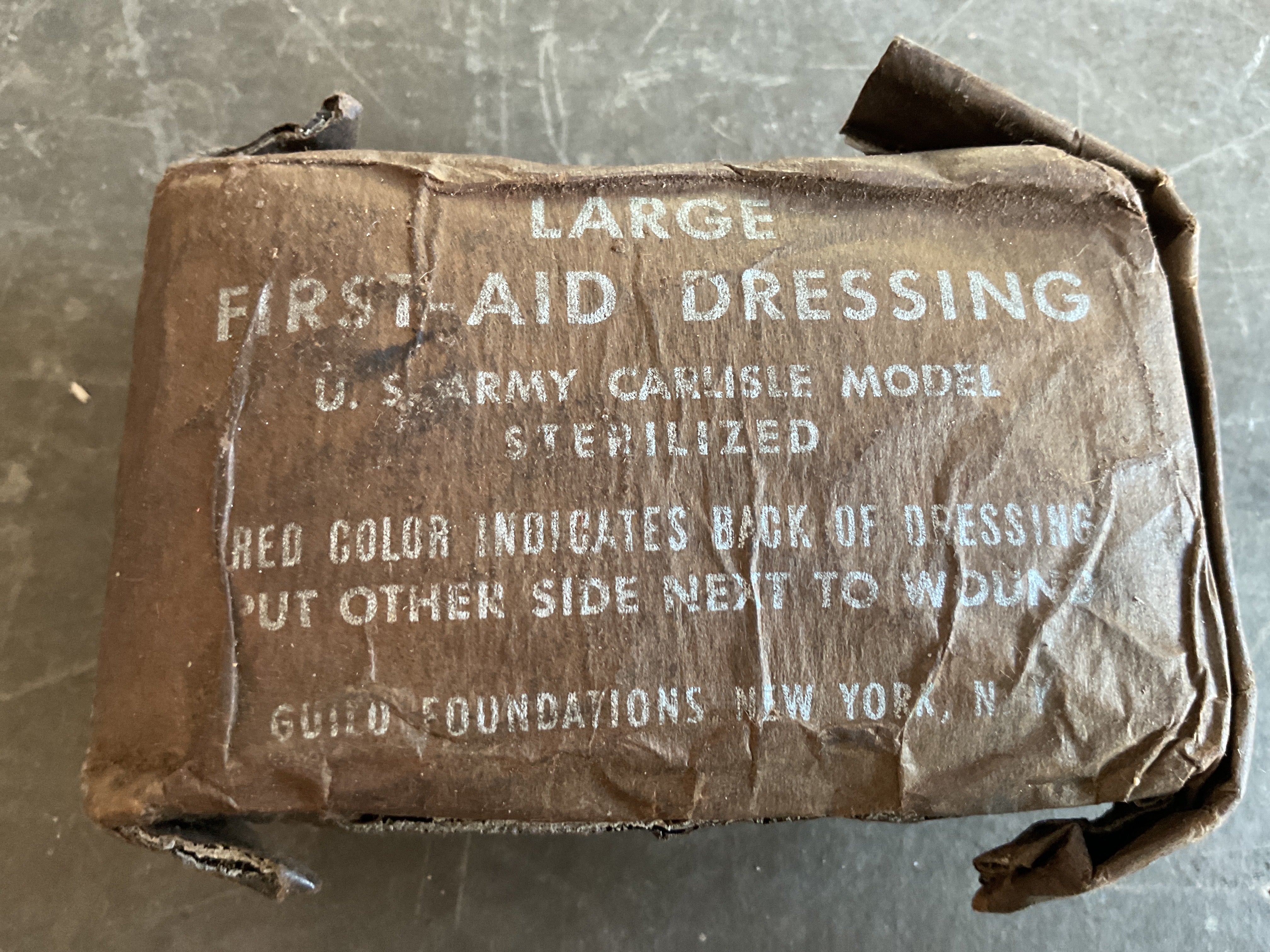 Large First Aid Dressing – Whiskey Rebellion Antiques