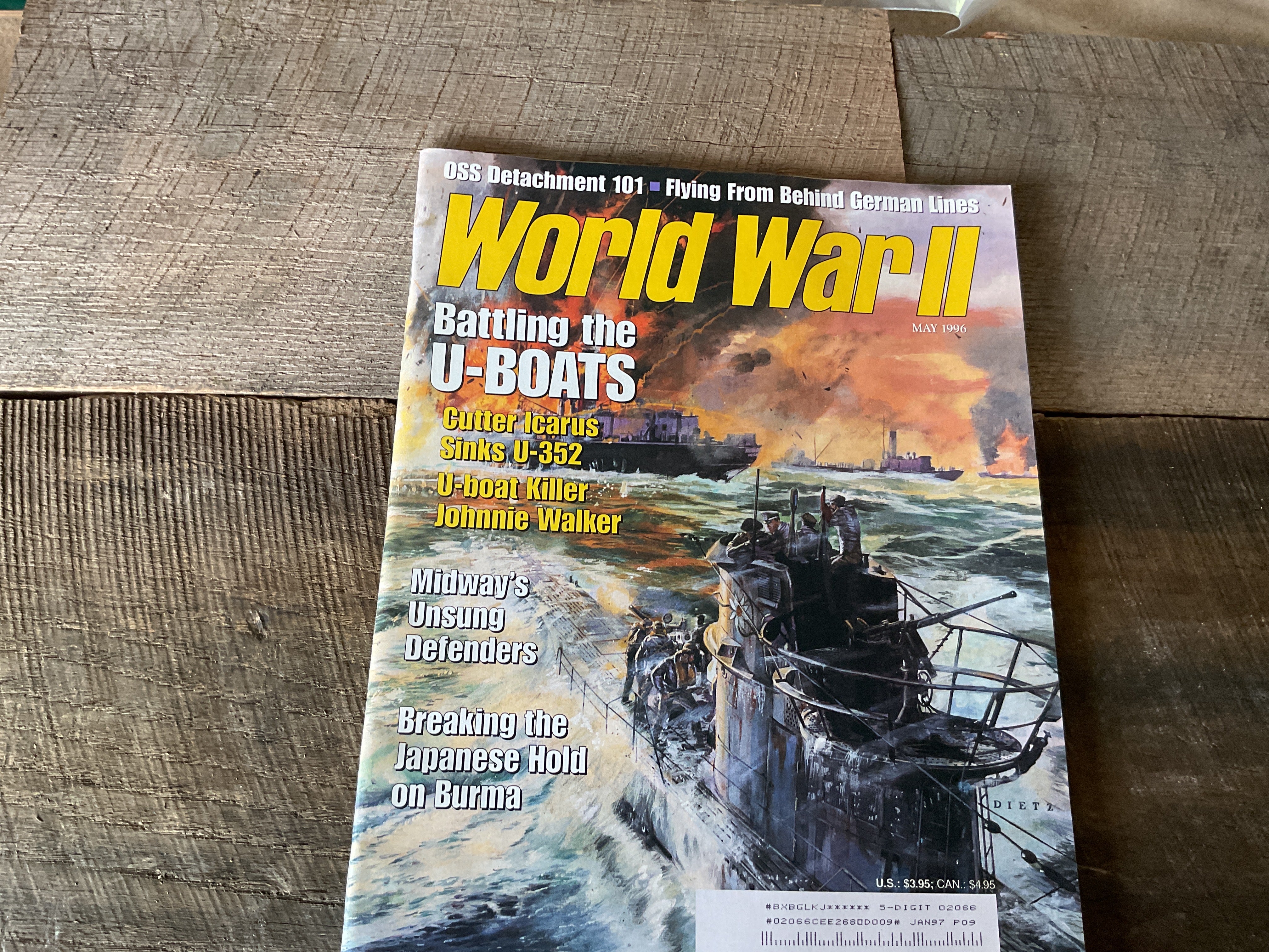 World War II Magazine May 1996 – Whiskey Rebellion Antiques