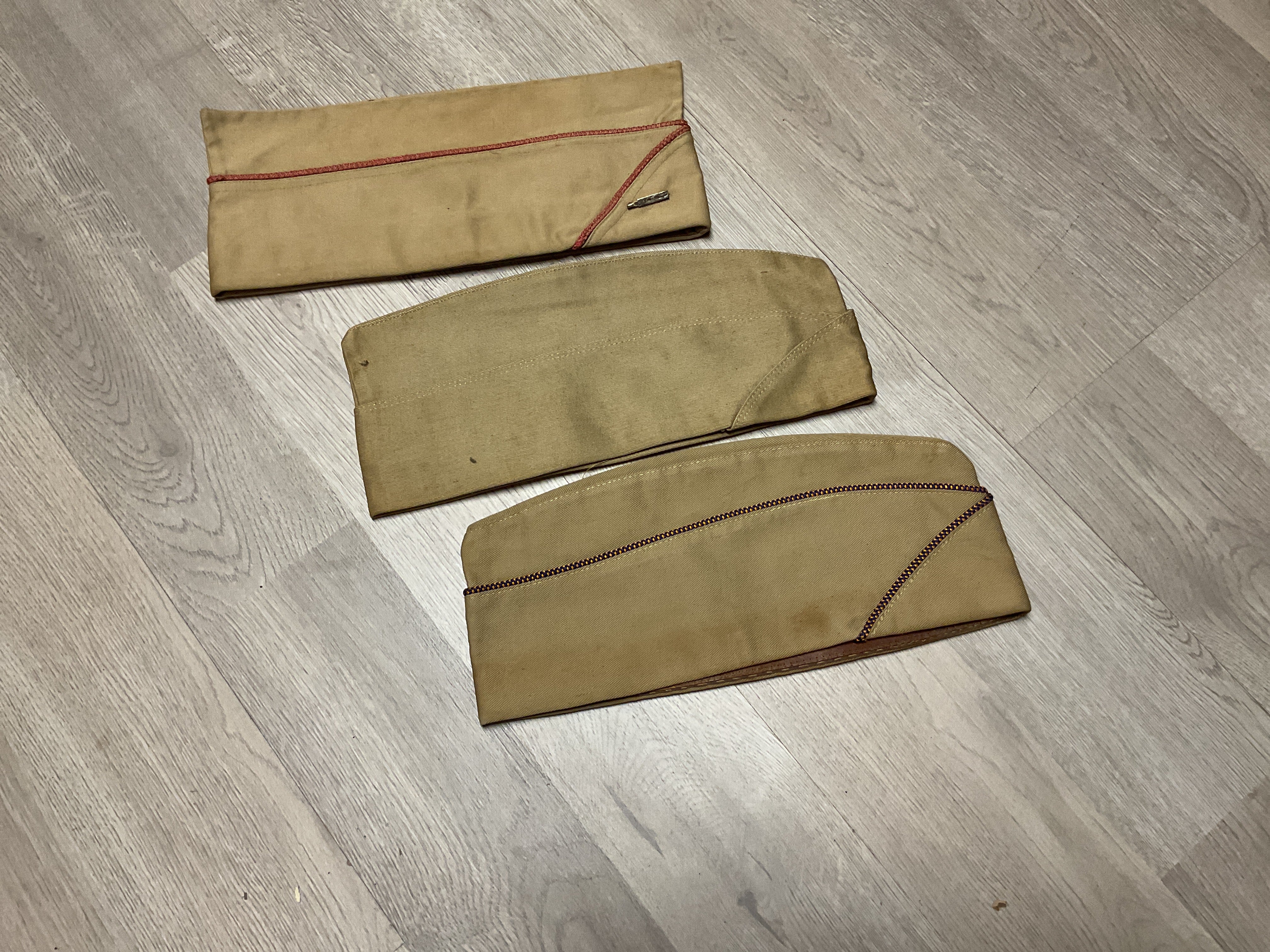 Garrison Caps Bundle (3) L – Whiskey Rebellion Antiques